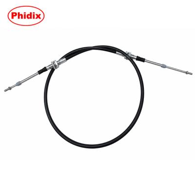 China Push-Pull Control Cable Assembly With Threaded End Fittings for sale