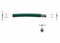 China PVC Outer Layer Push Pull Control Cable Outer Casing PE Coated VLD Series 80m for sale