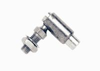 China Yellow Zinc Plated Stainless Steel Ball Joint with 10-32 TPI Inner Screw and ¼-28 TPI Outer Thread for Transmission Systems for sale