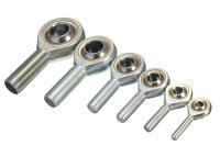 China High Precision Carbon Steel Rod End Ball Joint Bearing Anti Rust 3 to 15 Degree Angle for sale