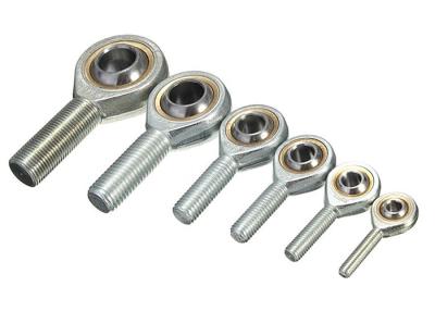 China High Precision Carbon Steel Rod End Ball Joint Bearing Anti Rust 3 to 15 Degree Angle for sale