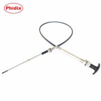 China Twist Lock Push Pull Control Cable with Precision Locking and Bidirectional Push-Pull Linear Control for Extreme Temperature Resistance for sale
