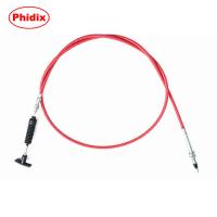China T-Handle Push-Pull Control Cable Assembly, Custom Mechanical Manual Control Cable for sale