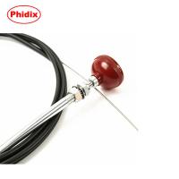 China Pull-Only Control Cable Assembly With Red PTO Knob for sale