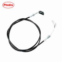China Mechanical Control Cable With Plastic T- Handle And Snap Hook For Industrial & Lawn Equipment for sale