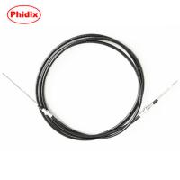 China Custom Push Pull Control Cable For Tank Truck | Mechanical Remote Control Cable For Oil Tank Vehicle for sale