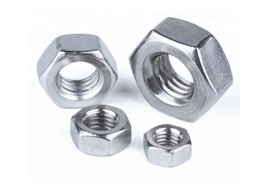 China Carbon Steel Cable End Fittings Yellow Zinc Plated Hex Nuts 10-32 Thread 3/16 Inch Pin for sale