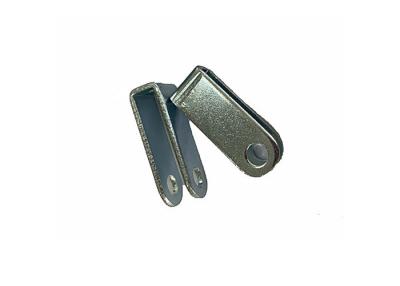 China Zinc Plated Carbon Steel Clevis Control Cable Assembly End Fittings Long Lifespan 0.03 Inch Tolerance for sale
