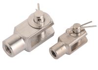 China Stainless Steel Yoke End DIN71751 U Clevis with Pin 8mm Bore for sale