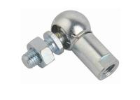 China Zinc Coated Carbon Steel Ball Joint Threaded Rod End with -40°C to 120°C Temperature Range and Galvanized Finish for sale