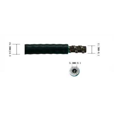 China Flexible Push-Pull Cable Outer Casing PE/PU/PVC Anti-High Low Temperature 100-500m Roll for sale