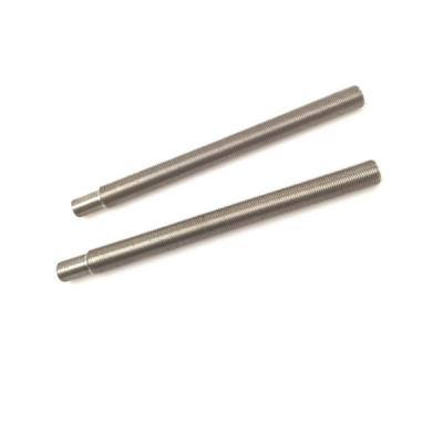 China M12x1 Steel Threaded Tube 155mm Long Zinc Plated Galvanized for Industrial Fittings for sale