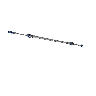 China Anti-Corrosion Mechanical Control Cable with Grooved Ends - Custom Pull-Only Assembly for Industrial Applications for sale