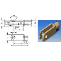 China Zinc Plated Carbon Steel Clevis Pin Safety Fasteners Metric Inch Sizes for Lawn Garden for sale