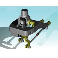 China 923 Series Manual Transmission Gear Shifter Control Lever - 610-760mm Handle, -40°C to 120°C Operating Range for sale