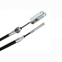 China Pull Brake Control Cable IATF16949 3000lb Load Capacity Threaded Rod Strap Clevis for sale