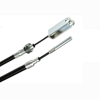 China Pull Brake Control Cable IATF16949 3000lb Load Capacity Threaded Rod Strap Clevis for sale