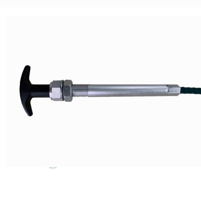 China Push Pull Twist Lock Control Head T Handle 100 lb Load 3 Inch Travel Corrosion Proof for sale