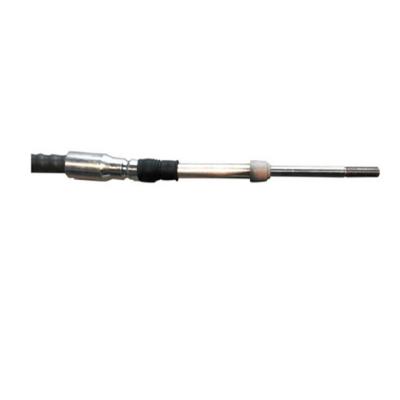 China Unlined HDPE Control Cable Assembly Jacketed Housing Hydraulic Push Pull Cable 6mm for sale