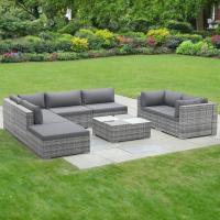China Wholesale Wicker Outdoor Sectional Lounge Set Rattan Outdoor Furniture Conversation Leisure Sofa Set for sale