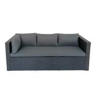 China Inexpensive Outdoor Sofas Rattan Wicker Patio Garden Sofa Set Furniture for sale