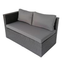 China Inexpensive Outdoor Sofas Rattan Wicker Patio Garden Sofa Set Furniture for sale