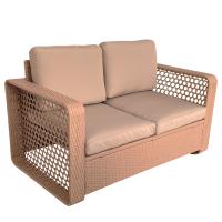 China 2026 Hot Sale PE Rattan Sofa Set Indoor Outdoor Garden Furniture Multi Person Leisure Conversation Table and Chairs for sale