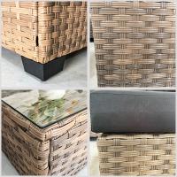China Wholesale Sectional Sofa Garden Corner Set Factory Hot Sale Customizable Outdoor Rattan Sofa for sale
