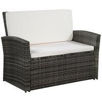 China Factory Wholesale Outdoor Furniture 4 Pcs  Set Rattan Table and Chair for sale