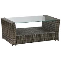 China Factory Wholesale Outdoor Furniture 4 Pcs  Set Rattan Table and Chair for sale