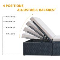 China Outdoor Beach Swimming Pool Folding Lounge Chair Sunbed Plastic Customized Sun Modern Furniture Color Feature Weight Eco Origin for sale