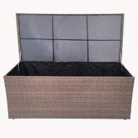 China Factory Wholesale Hot Sale Outdoor Garden Big Size Rattan Storage Box for sale