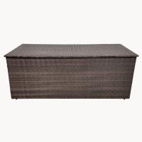 China Factory Wholesale Hot Sale Outdoor Garden Big Size Rattan Storage Box for sale