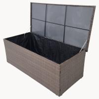 China Factory Wholesale Hot Sale Outdoor Garden Big Size Rattan Storage Box for sale