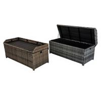 China 2026 New Large-Capacity Retro Brown Rattan Storage Factory Wholesale Double Seat Available for sale