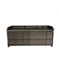 China 2026 New Large-Capacity Retro Brown Rattan Storage Factory Wholesale Double Seat Available for sale