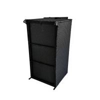 China Garden Storage Box with Lid (124x14x59cm) Wicker Chest for Home Organization Blanket Toy & Clothes Storage & Decor for sale