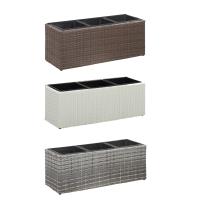China Wholesale Promotion Wicker Rattan Indoor Outdoor Patio Garden Courtyard Flower Pot Plants Stand for sale