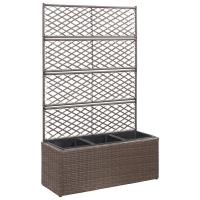 China Wholesale Promotion Wicker Rattan Indoor Outdoor Patio Garden Courtyard Flower Pot Plants Stand for sale