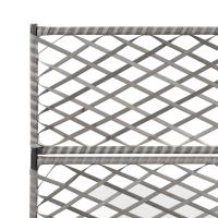 China Trellis Raised Bed with 3 Pots Indoor Outdoor Garden Patio Courtyard  Poly Rattan Planter Promotion Usage for Climbing  Plants for sale