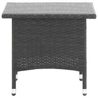 China Outdoor Courtyard Leisure Small Coffee Table Outdoor Terrace Balcony Rattan Tea Table Hight Quality Promotion Indoor Outdoor for sale