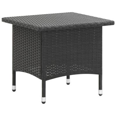China Outdoor Courtyard Leisure Small Coffee Table Outdoor Terrace Balcony Rattan Tea Table Hight Quality Promotion Indoor Outdoor for sale