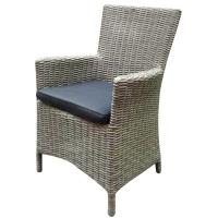 China Wholesale Outdoor GardenRatten Chair Grey for sale