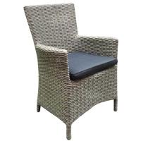 China Wholesale Outdoor GardenRatten Chair Grey for sale