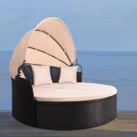China Garden Furniture Outdoor Low Price PP Injection Wicker Garden Outdoor Plastic Rattan Sofa Set Black Waterproof Party Seat for sale