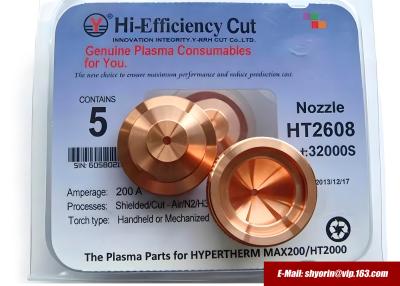 China 020608,120259,020611 nozzle for HYPERTHERM MAX200/HYSpeed HT2000 for sale