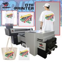 China 60cm DTF Printer Double EPSON I3200 Print Heads And Shaker With Integrated Smoke Filter for sale