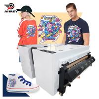 China 1.3m DTF Direct to Film Printing Machine dual Epson I3200 print heads for dtf Transfers for sale