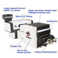 China Double Heads High Speed 40cm DTF Printing Machine T Shirt Heat Transfer Dtf Printer for sale