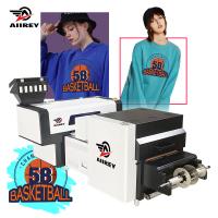 China Electric Heating A2 DTF Printer Dual I3200 Inkjet Digital Printer Machine for sale